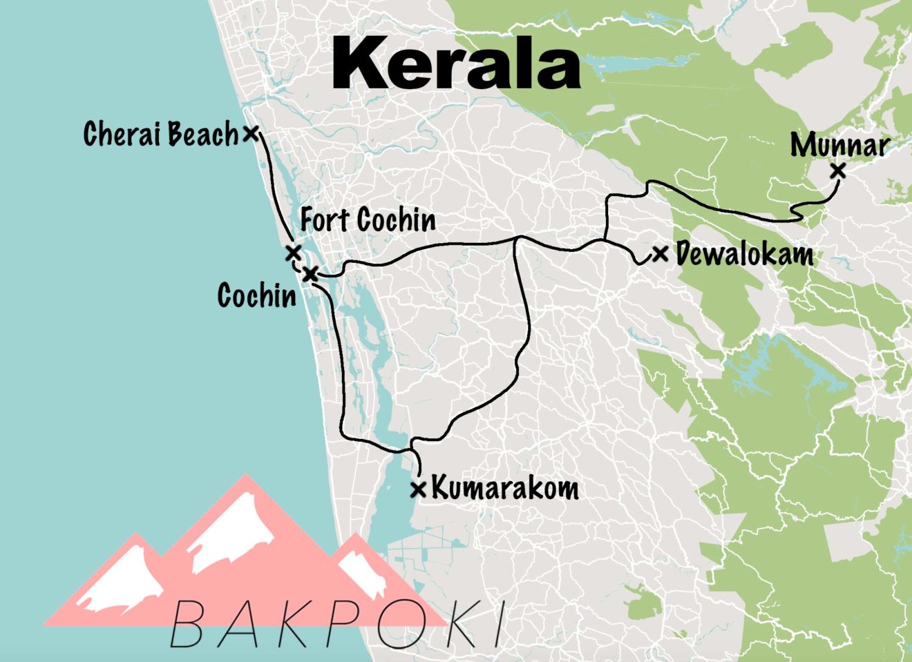 Le Kerala, Munnar et ses plantations de thé – Bakpoki – Blog voyage en ...